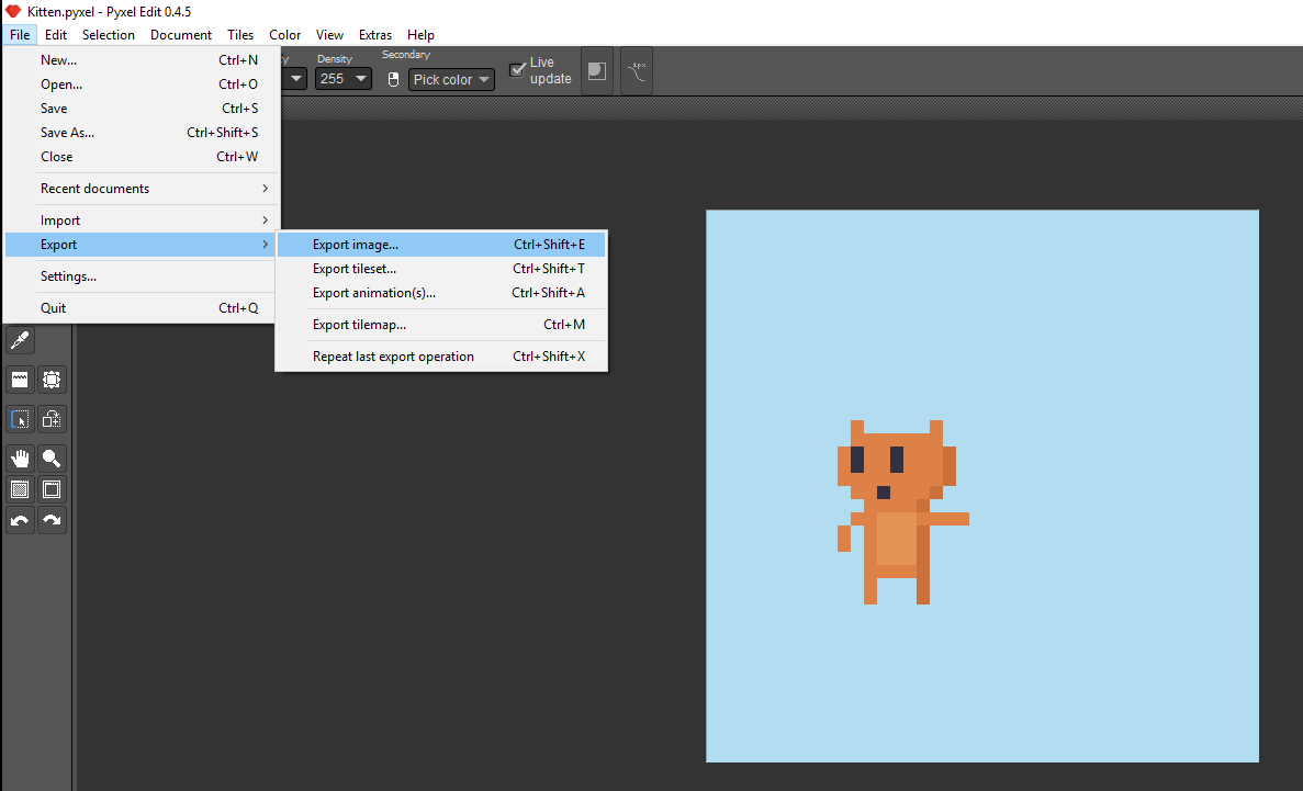 Tutorial and User Guide for Pixel Art tool Pyxel Edit — Steemit